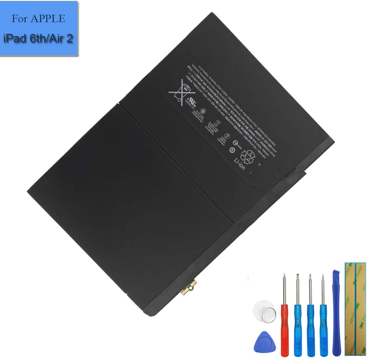 Amazon.com: Li-Polymer New Replacement Battery A1547 Compatible with ...