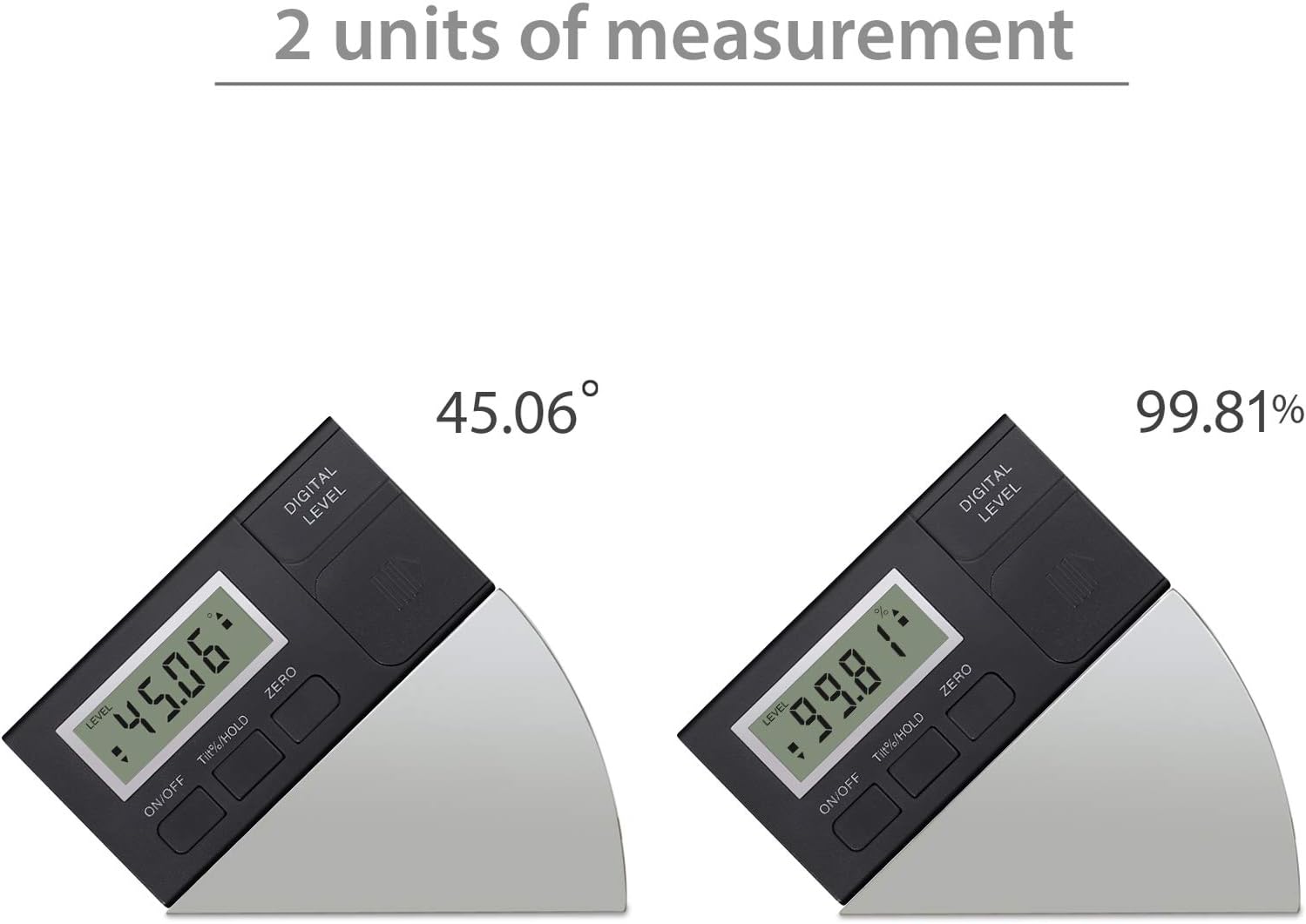 Neoteck Digital Angle Finder Portable Digital Level Box with Magnetic ...