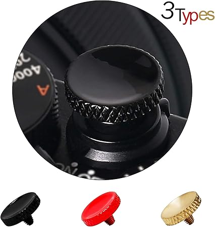 Amazon.com : Camera Shutter Button, Upscale and Delicate Soft Shutter Release Button (3 Pack ...