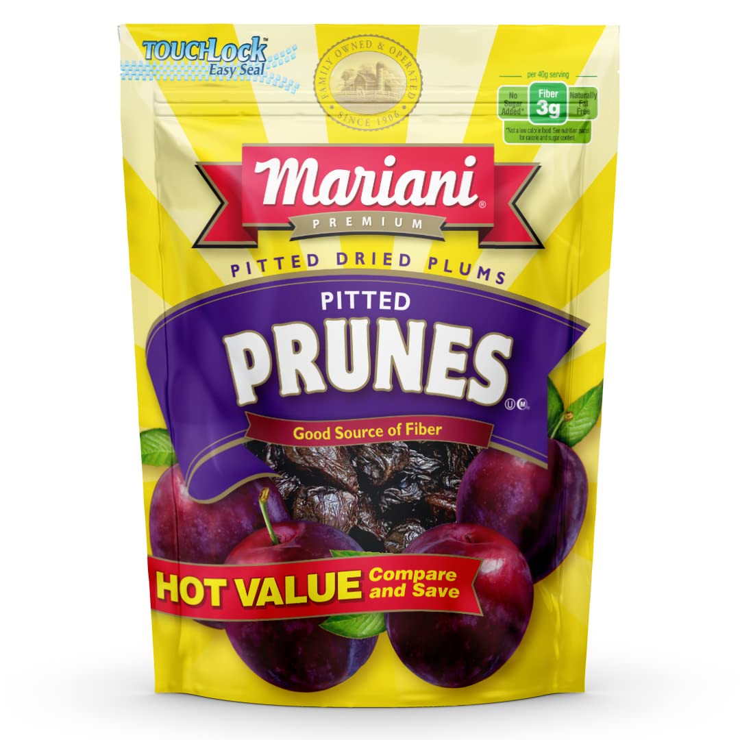 Mua Mariani Pitted Prunes, 18 oz - Resealable Bag, Dried Pitted Plums ...