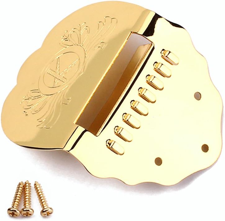 Rosenice Professional 8-String Mandolin Guitar Tailpiece with Screws ...