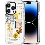 Amazon.com: MOSNOVO Compatible with iPhone 14 Case, [Buffertech 6.6 ft Drop Impact] [Anti Peel ...