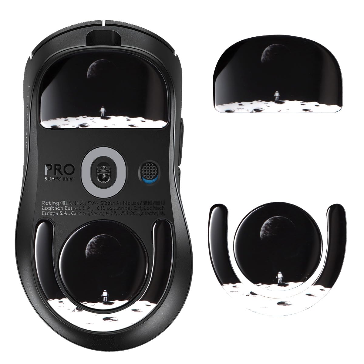 immoenuc Glass Mouse Skates for 2024 Logitech G PRO X Superlight 2 DEX ...
