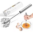 Amazon.com: PIUGERU Whizzy Whisk, Stainless Steel Egg Whisk, Hand Push ...