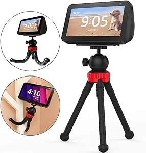 Amazon.com: Stand for Echo Show 5, Flexible Tripod Adjustable Stand ...