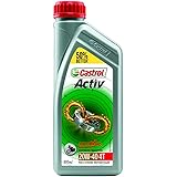 Castrol ACTIV 4T 20W-40 Petrol Engine Oil for Bikes (1 L): Amazon.in ...