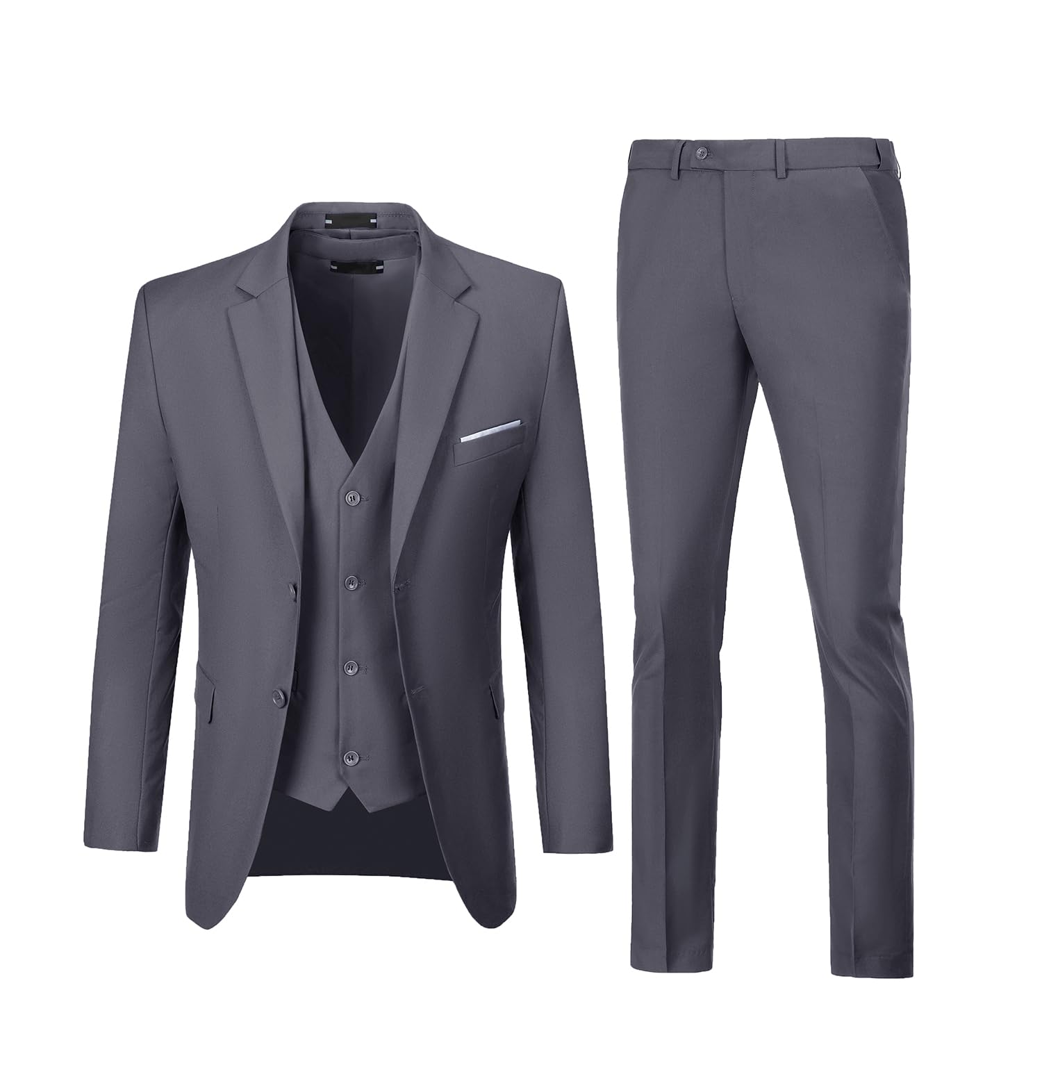 Wedding Suit Men Suits 3 Piece Slim Fit Set Groom Prom Suits Tuxedo ...