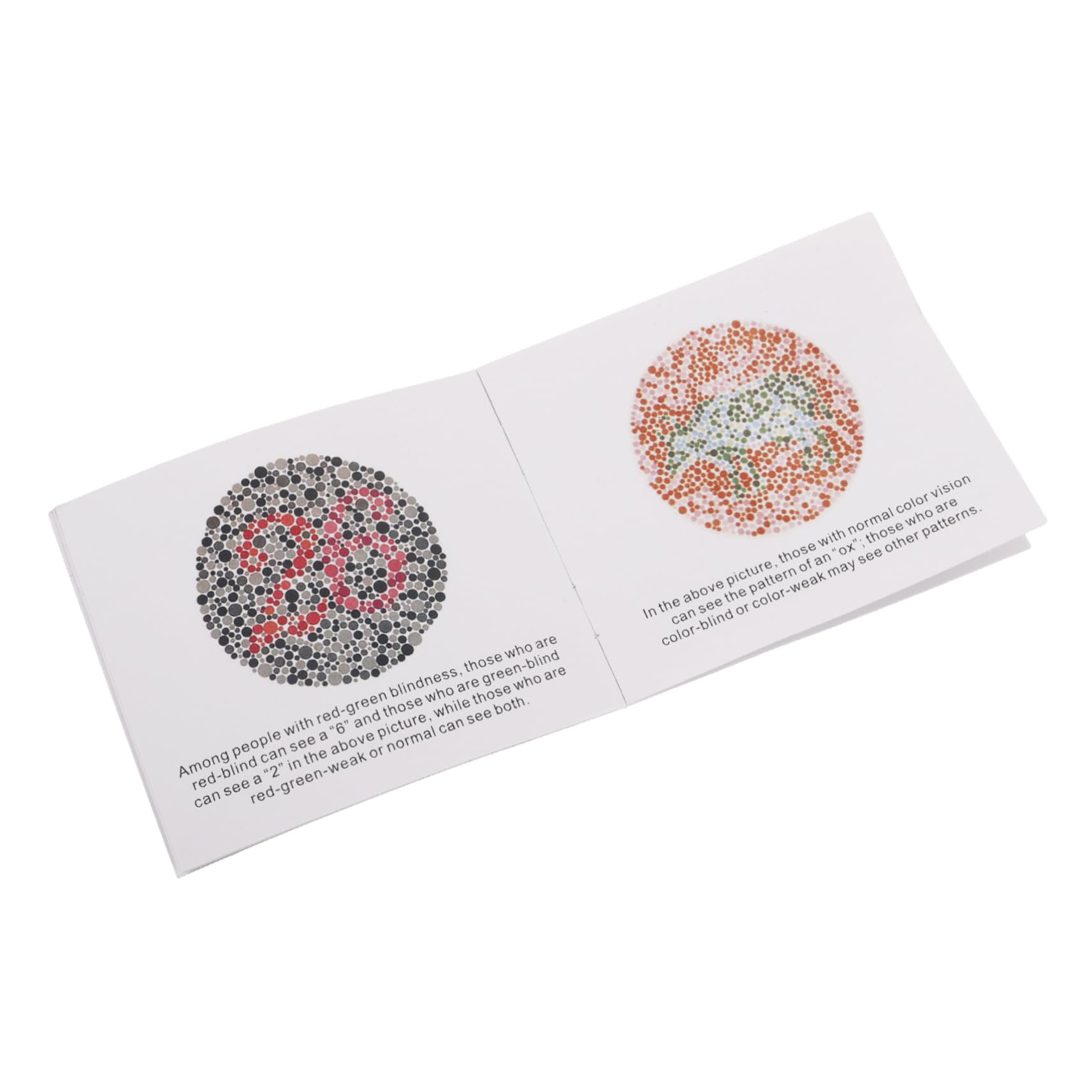 Mua CHILDWEET Color Blindness Test Card Test Book for Color Deficiency ...