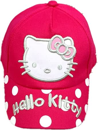 Amazon.com: Hello Kitty Children's Pure Cotton Hat, Baseball Cap ...