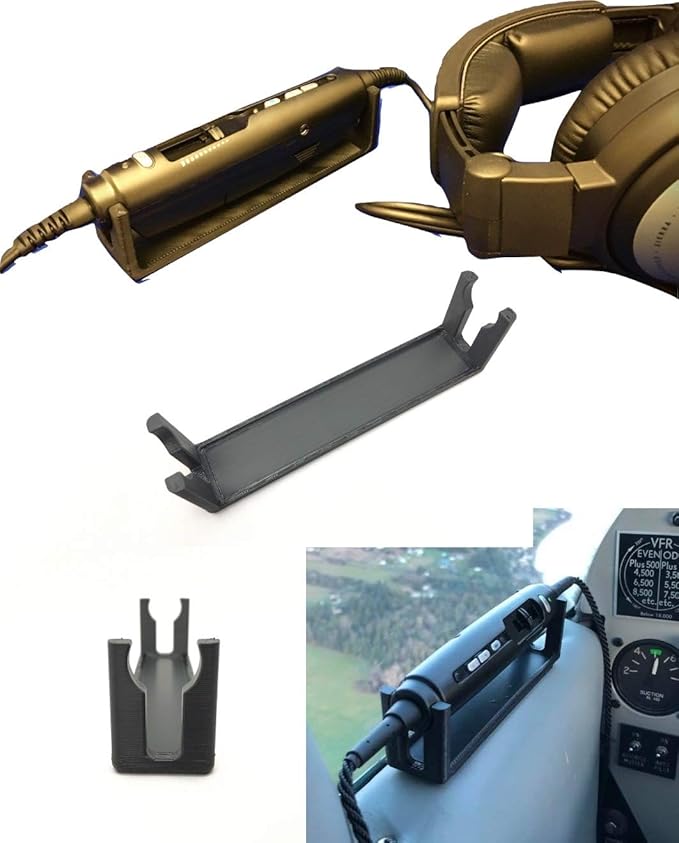 Lightspeed Zulu 3 Sierra Upgrade, Aviation Headset Control Mount ...