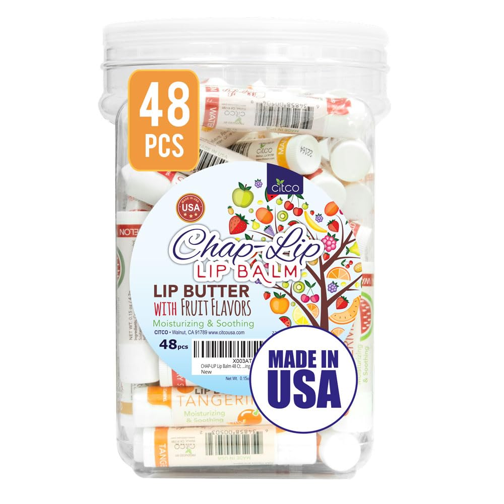 Mua CHAP-LIP Original Lip Balm Hydrating Bulk Chap Stick with Fruit ...