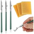 Amazon.com: 3 Pcs Masking Fluid Pen (3 Sizes) 3pcs Rubber Cement Eraser ...