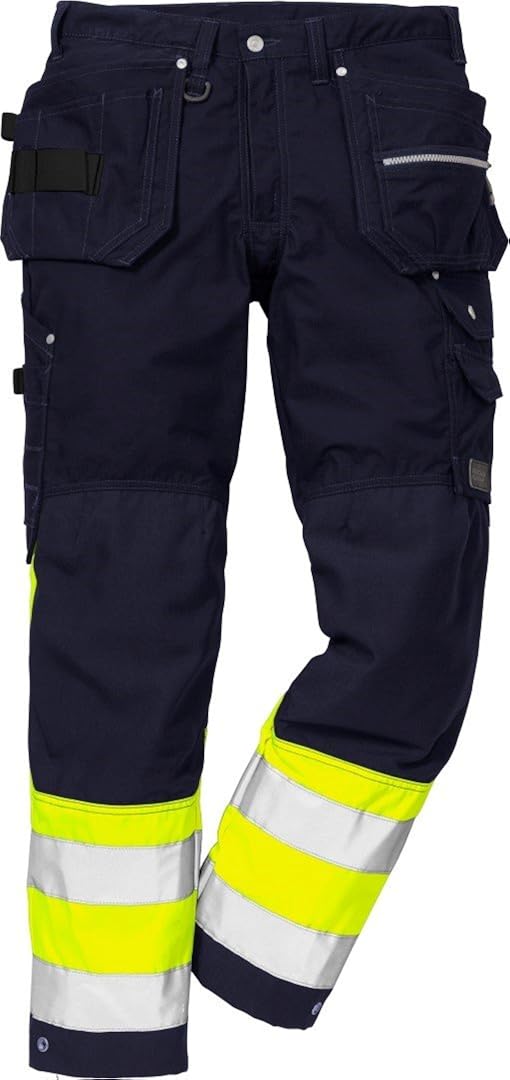Fristads Kansas Workwear 114026 High Vis Handwerkerhose: Amazon.de ...