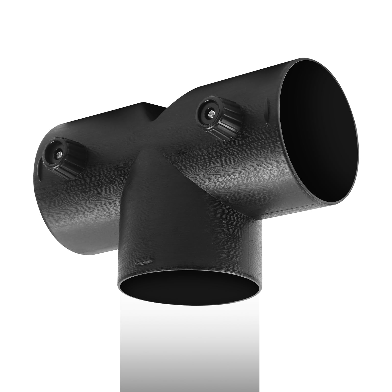 DTNESS Ø75mm Type-T Duct Connection, 3-Way Air Outlet Pipe with Double ...