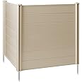 Amazon.com : Casafield 42" x 42" Privacy Screen - Outdoor Vinyl Fence ...