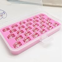 Amazon.com: HONEYSEW Box of 28Plastic Bobbins 172336S Singer 8774 9005 ...