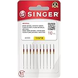 Amazon.com: SINGER 10-Pack Universal 2020 Sewing Machine Needles, Size ...