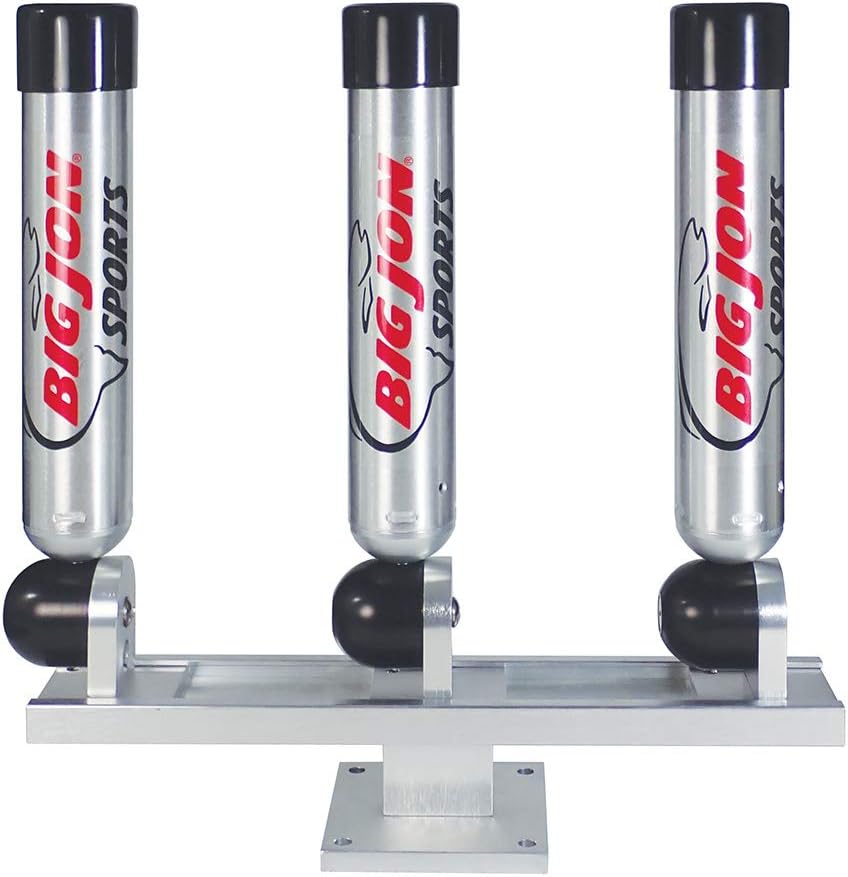Amazon.com : Big Jon Sports - Triple Multi-Set Rod Holder Pedestal ...