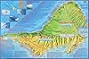 Oahu Hawaii Surf Guide Surfing Map Franko Maps Laminated Poster in Oman ...