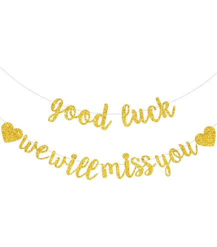 Good Luck Banners Personalised