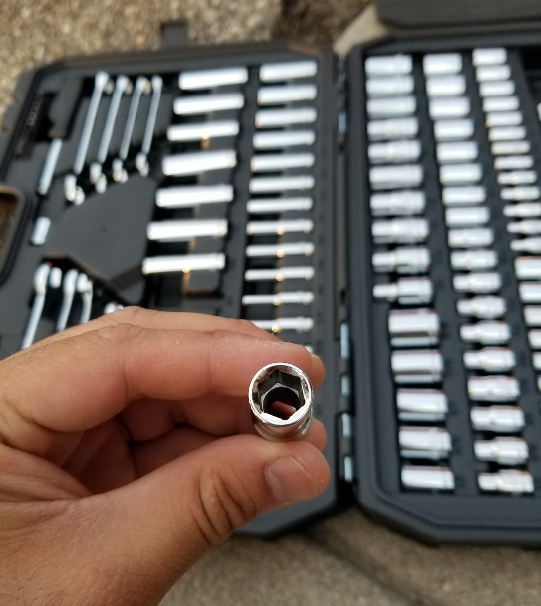 $13/mo - Finance Amazon Basics Mechanics Socket Set, 145-Piece | Buy ...