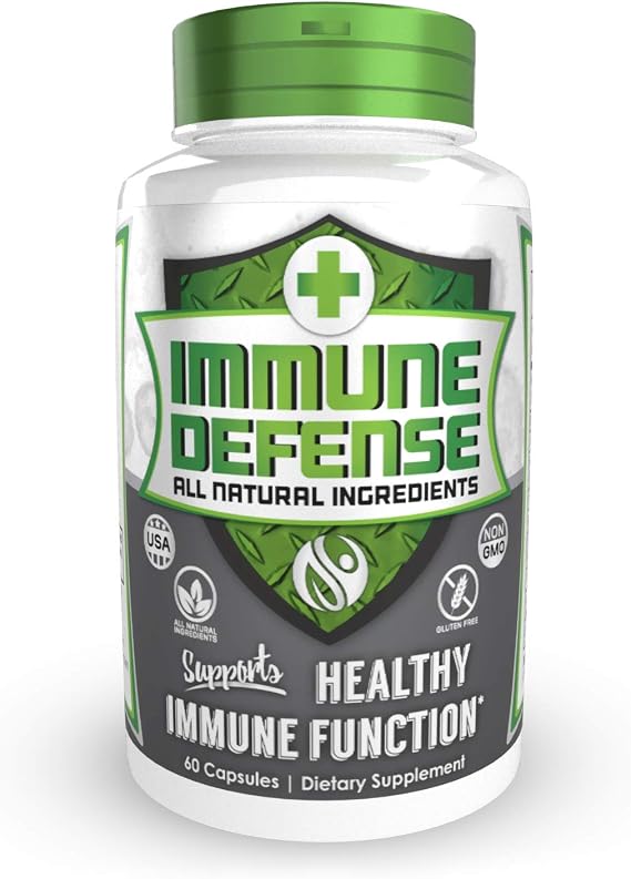 Amazon.com: Immune Defense Capsules | 120 Count | Natural Immune ...