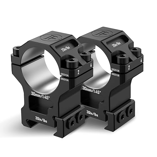 DISCOVERYOPT 7075 Aluminum Scope Rings, 30mm Rifle Scope Mount Rings ...