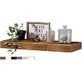 Amazon.com: QEEIG Floating Shelf for Wall Bathroom - Shelves Farmhouse ...