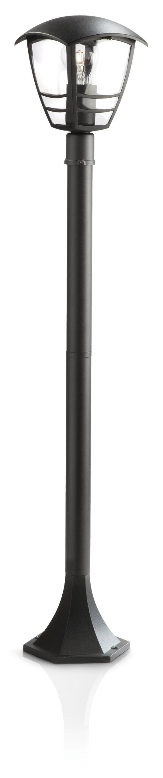 Buy Philips myGarden Creek Outdoor Post, Black (Requires 1 x 60 W E27 ...
