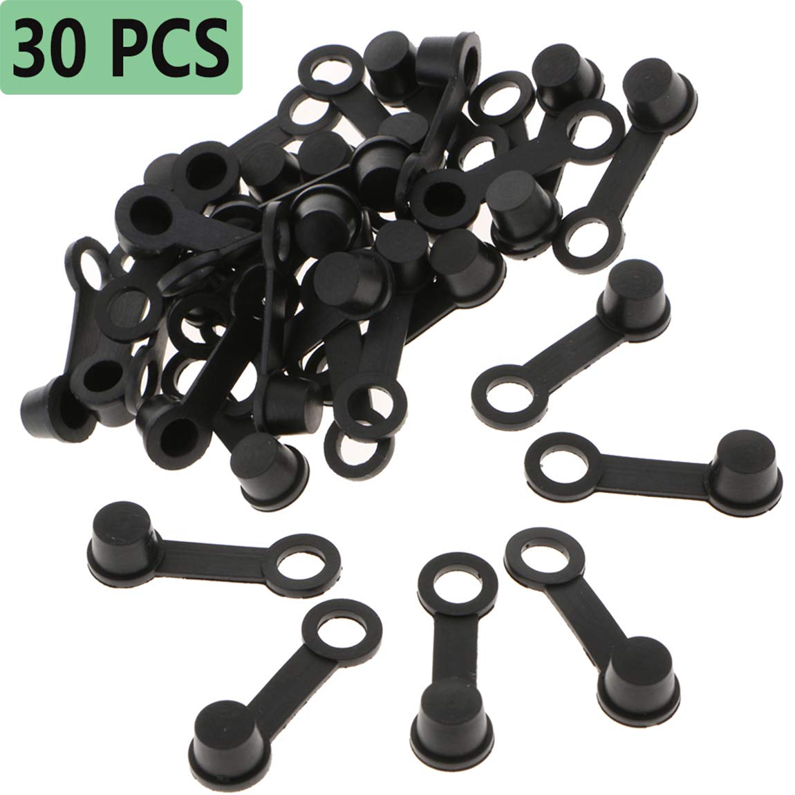 Amazon.com: (30Pack) Brake Bleeder Screw Caps,Rubber Dust Cover,Grease ...