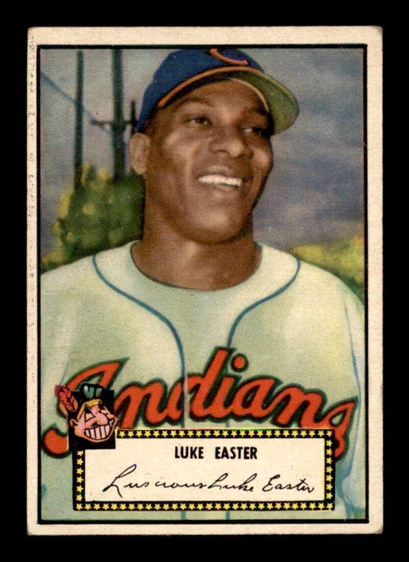 #24 Luke Easter - 1952 Topps Baseball Cards (Star) Graded VGEX ...
