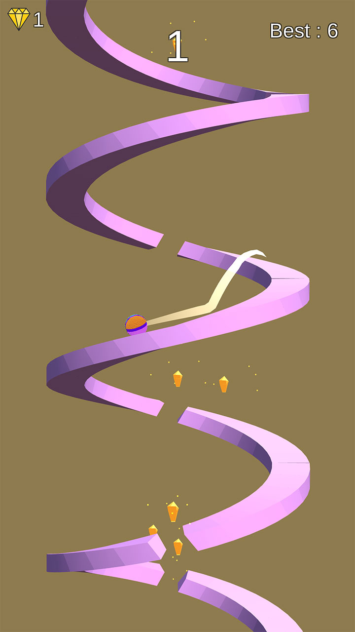Helix Spiral Jump Game Pro: An Addicting and Colorful Journey down ...