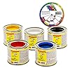 One-Shot 1 5 Color Lettering Enamel-Pinstripe Paint Kit with Custom ...