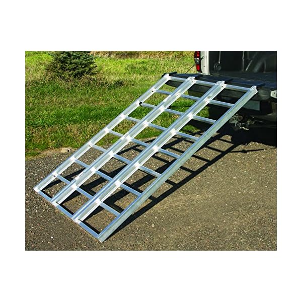Yutrax 70-inch Tri-Fold Aluminum Truck UTV/ATV Loading Ramps - 1750lb ...