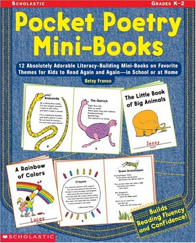 Amazon.com: Pocket Poetry Mini-Books: 12 Absolutely Adorable Literacy ...