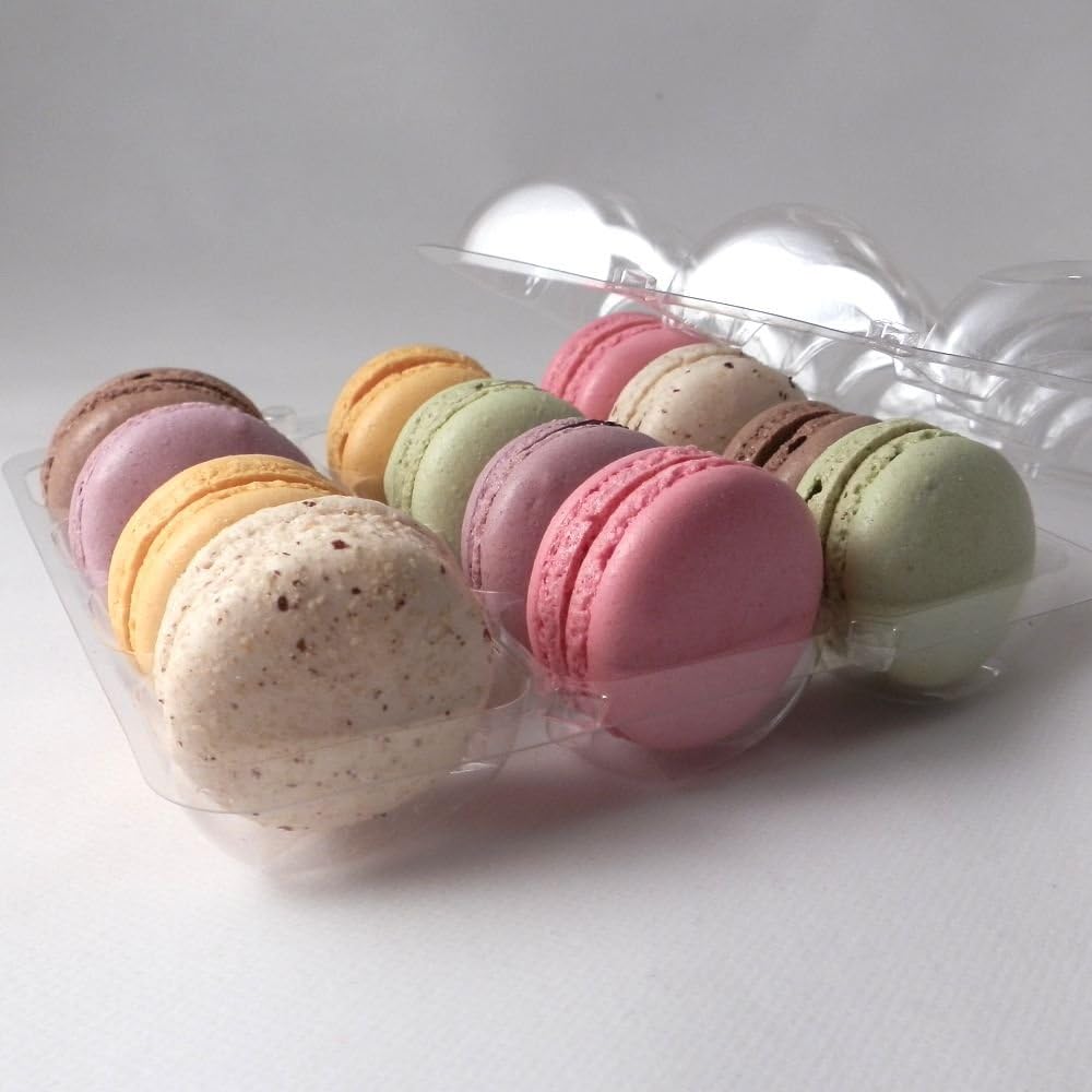 Clear Macaroon Insert trays / boxes for 12 macaroons - pack of 30 ...