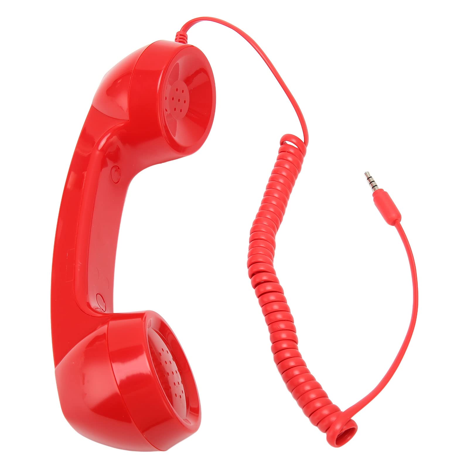 Retro Phone Handset, Vintage Retro 3.5Mm Telephone Handset Cell Phone ...