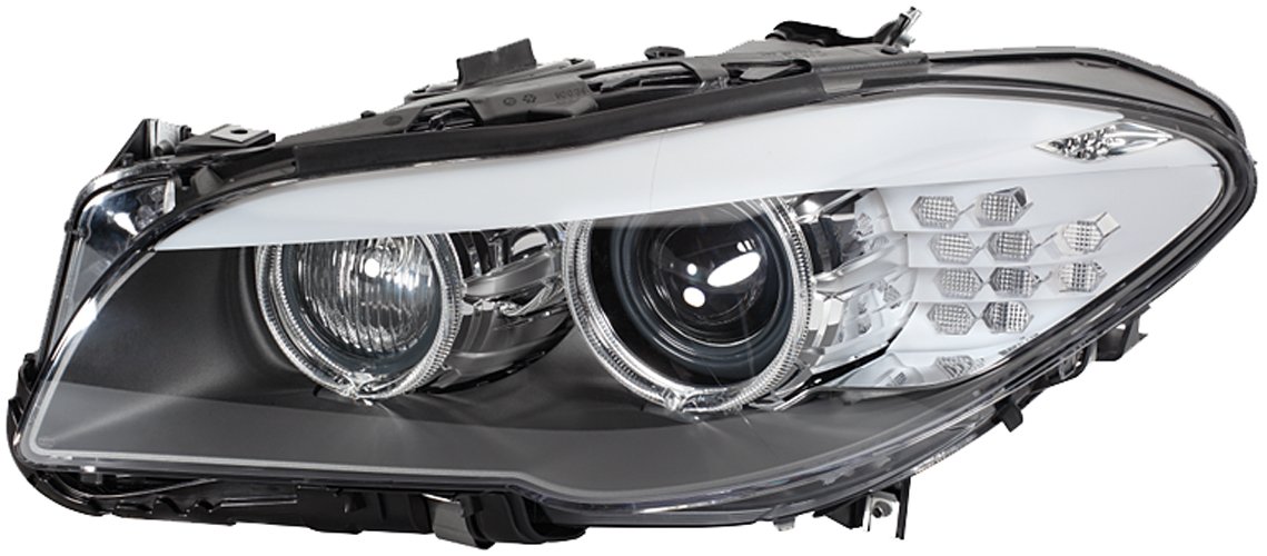 HELLA 1ZS 010 131-641 Bi-Xenon Headlight, Right, for vehicles with bend ...