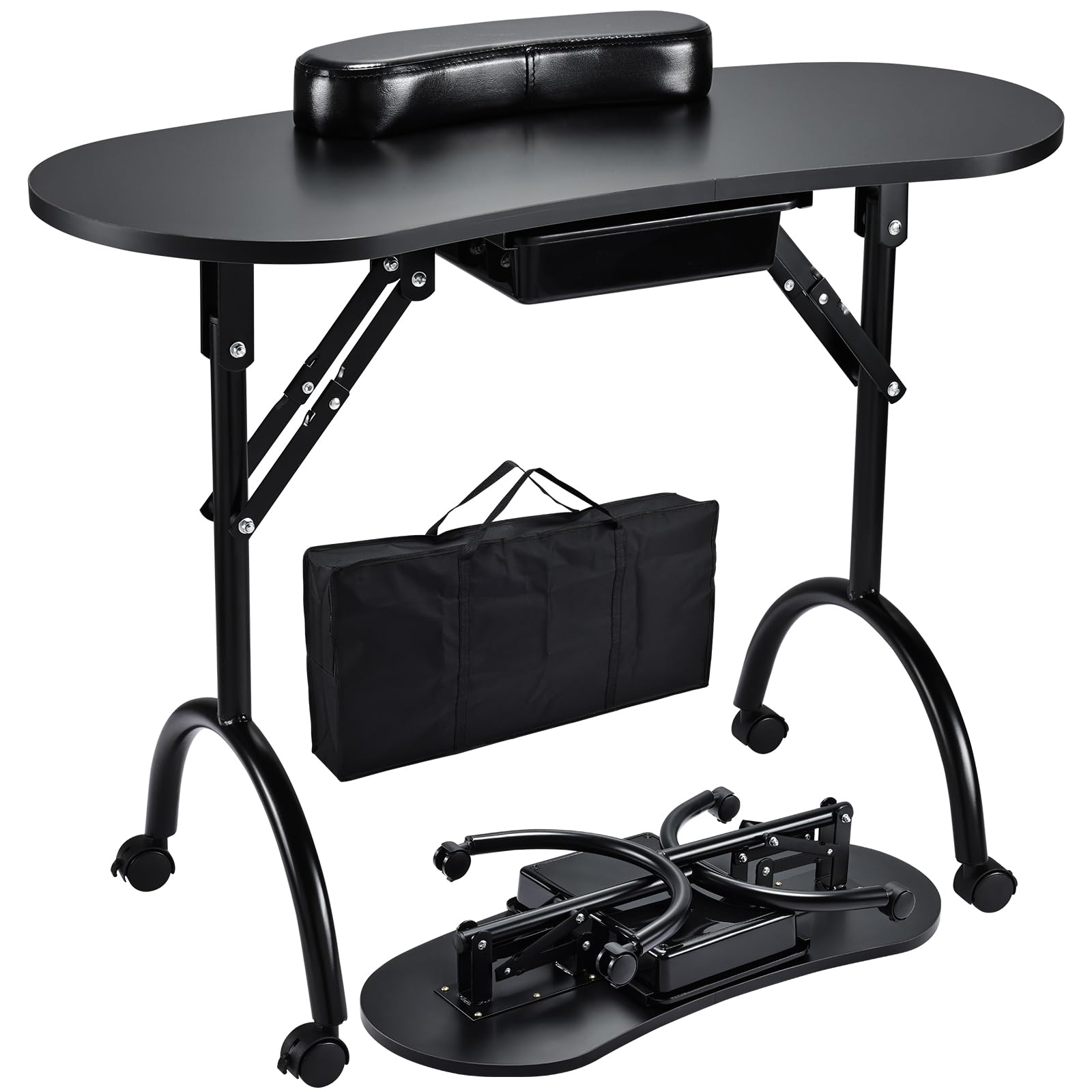 Mua Joligrace Professional Foldable & Portable Manicure Table Nail ...