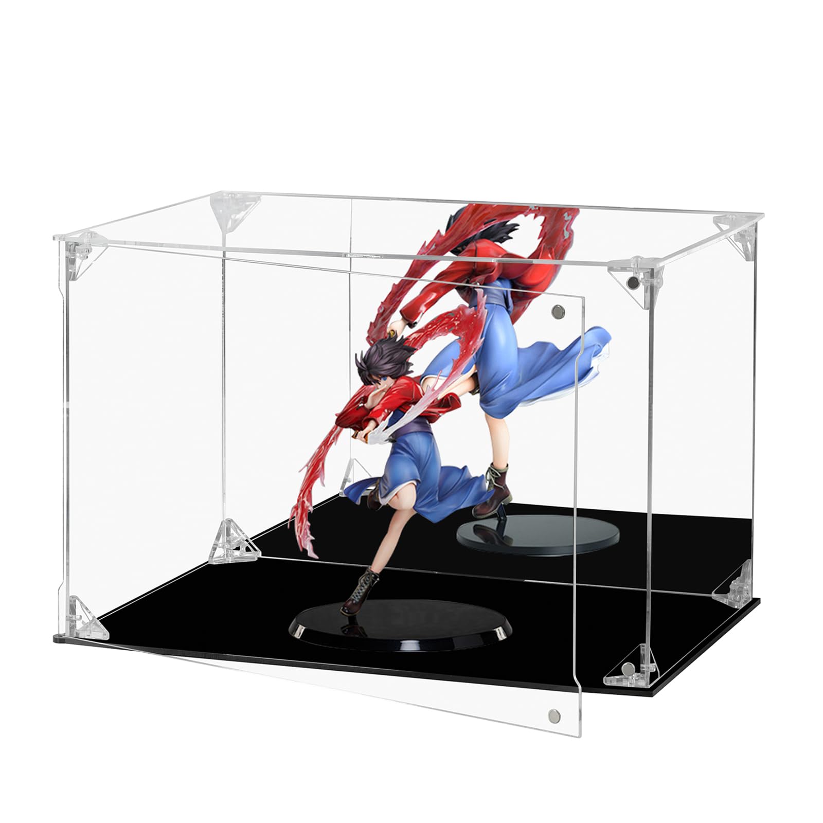 Acrylic Display Case for Collectibles Assemble Clear Dustproof Acrylic ...