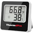 Amazon.com : ThermoPro TP49 Digital Hygrometer Indoor Thermometer ...