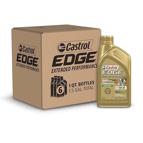 Castrol Edge Extended Performance 5W-20 Advanced Full Synthetic Motor ...