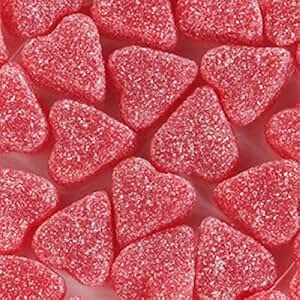 Amazon.com : Cinnamon Jelly Hearts Candy - Valentine's Day - 1 Lb ...