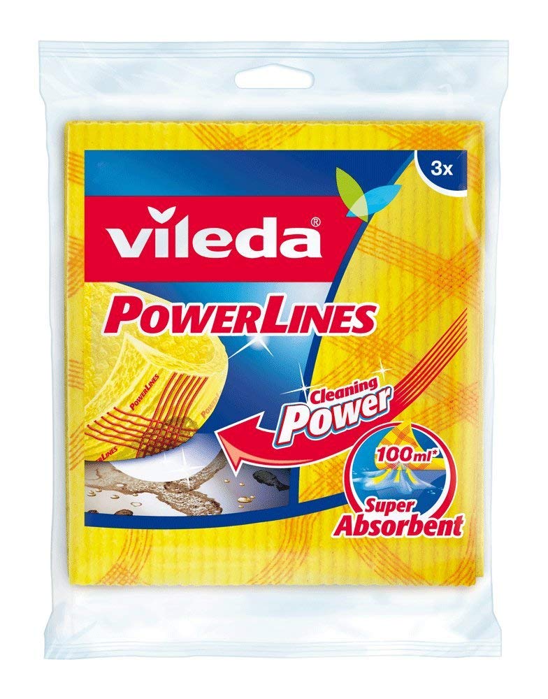 Vileda Power 2-in-1 Sponge Cloth, Pack of 6: Amazon.co.uk: Kitchen & Home