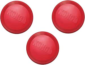 Pet Supplies : (3 Pack) Kong Flyer Dog Toys, Small, Red : Amazon.com