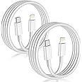 Amazon.com: USB C to Lightning Cable [Apple MFi Certified] 2Pack 6FT iPhone Fast Charger Cable ...