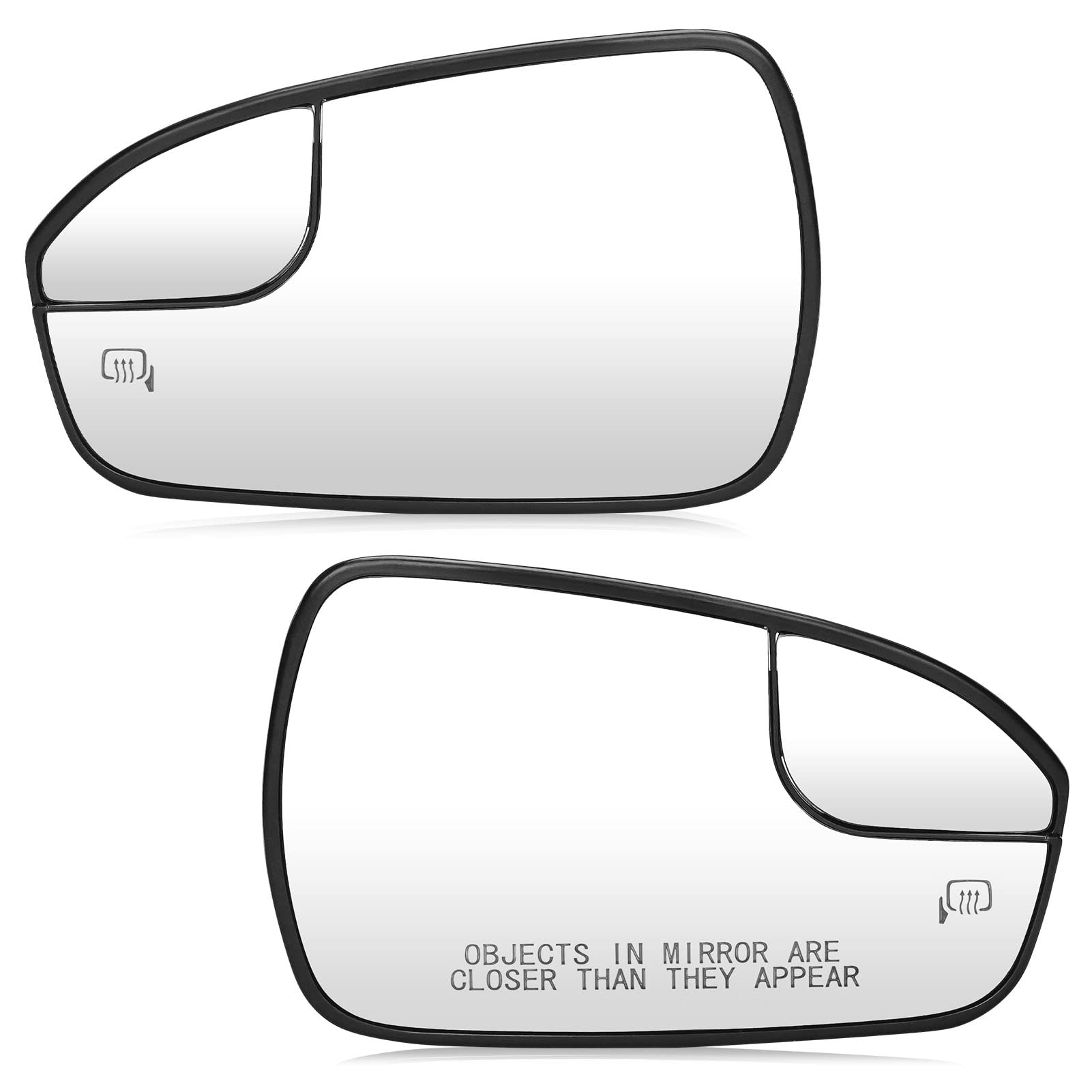 Mua Passenger and Drive Side View Heated Mirror Glass Set for 2013 2014 ...
