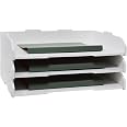 Amazon.com: A3 Stackable Paper Tray, 3 Tier Desk File Organizer ...
