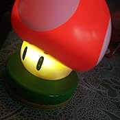Nintendo Mushroom 3D Mini Light, Rosso: Amazon.it: Illuminazione