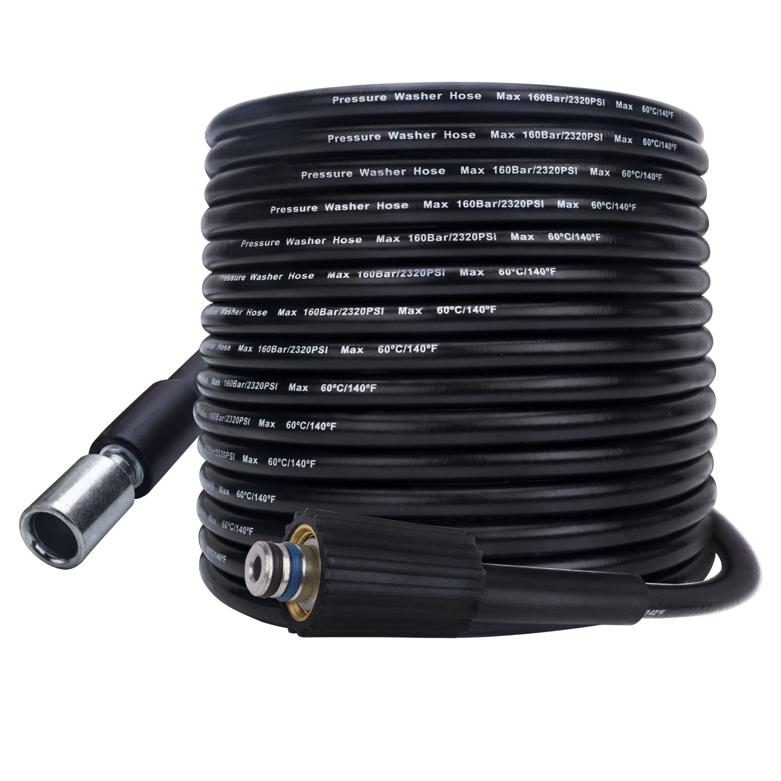 BEARFORCE High Pressure Washer Hose 32ft * 2320psi?Replacement High ...